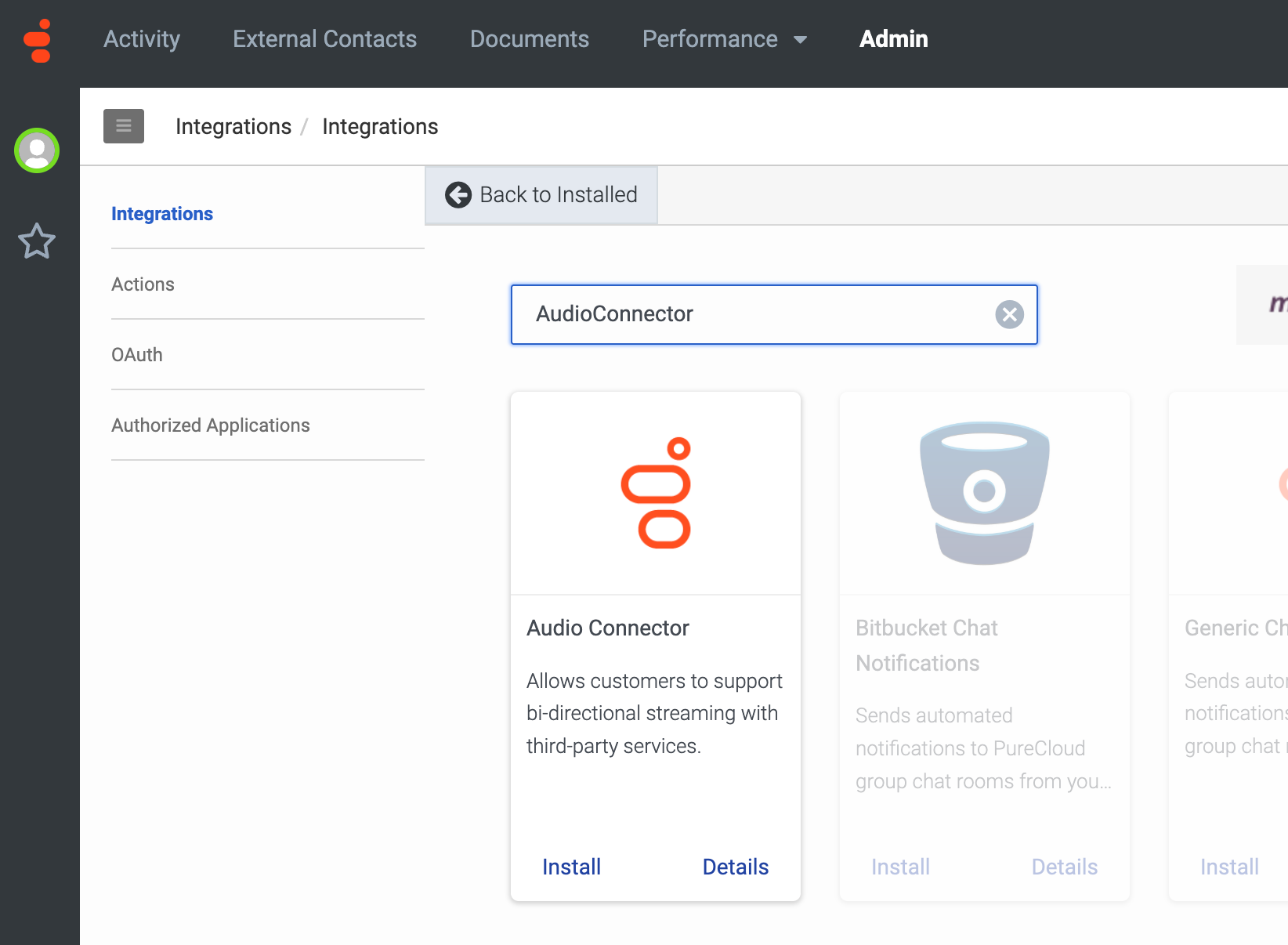 Genesys Cloud | Rasa Documentation
